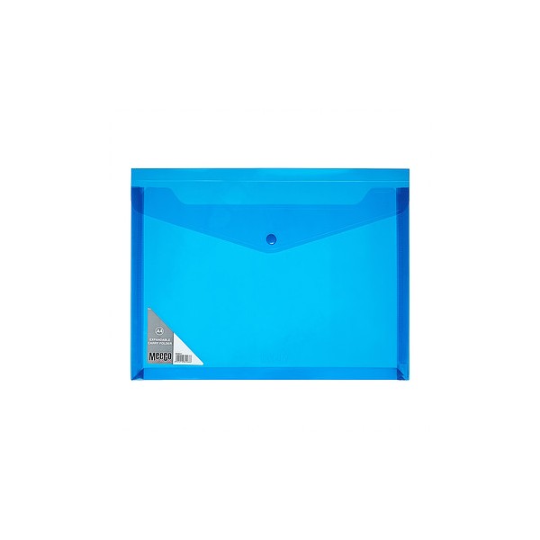 Meeco A4 Carry Folder Expandable Blue